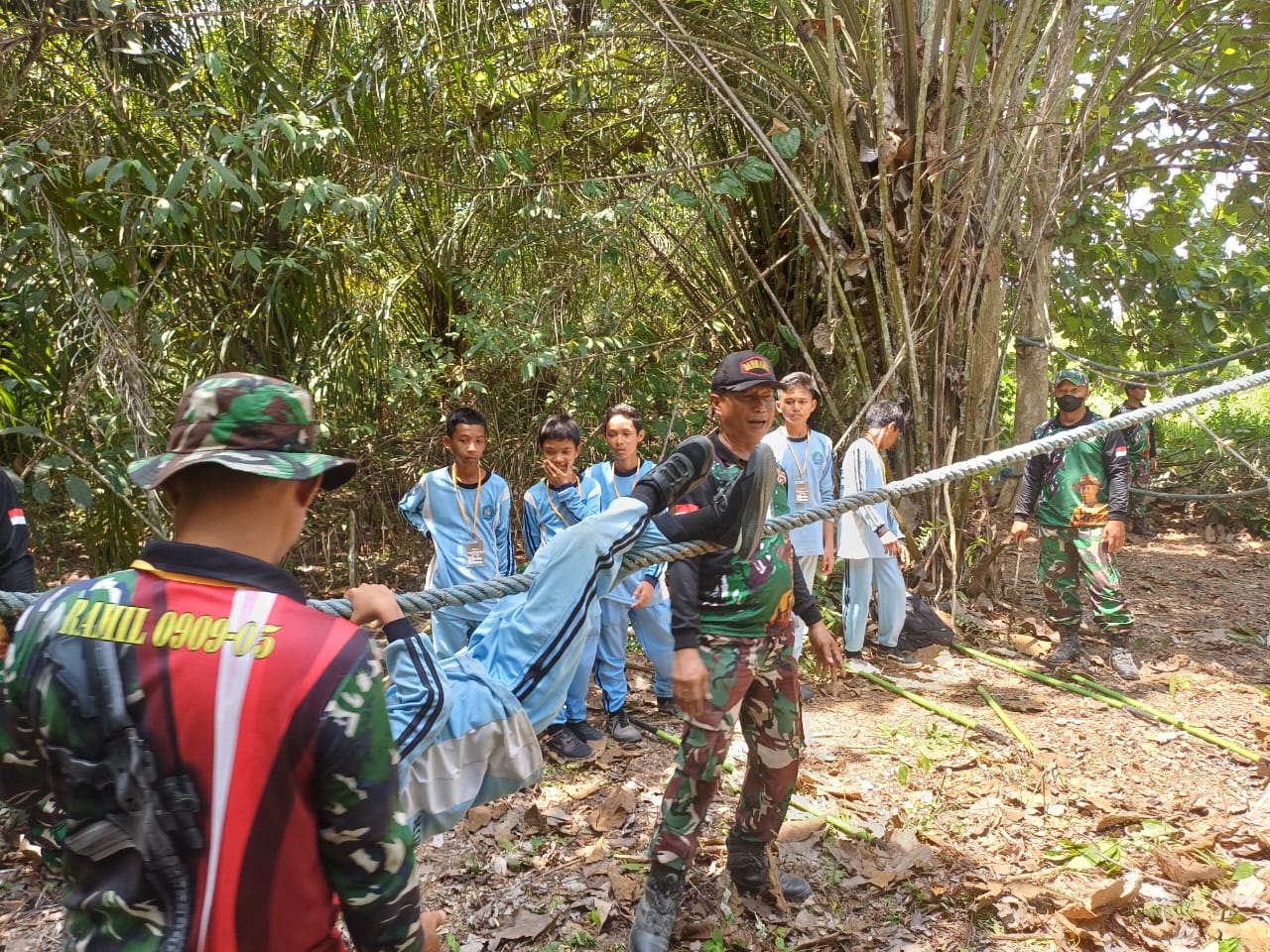 Peserta Orientasi Cross country Saka Wira Kartika Di Bekali Ilmu ...