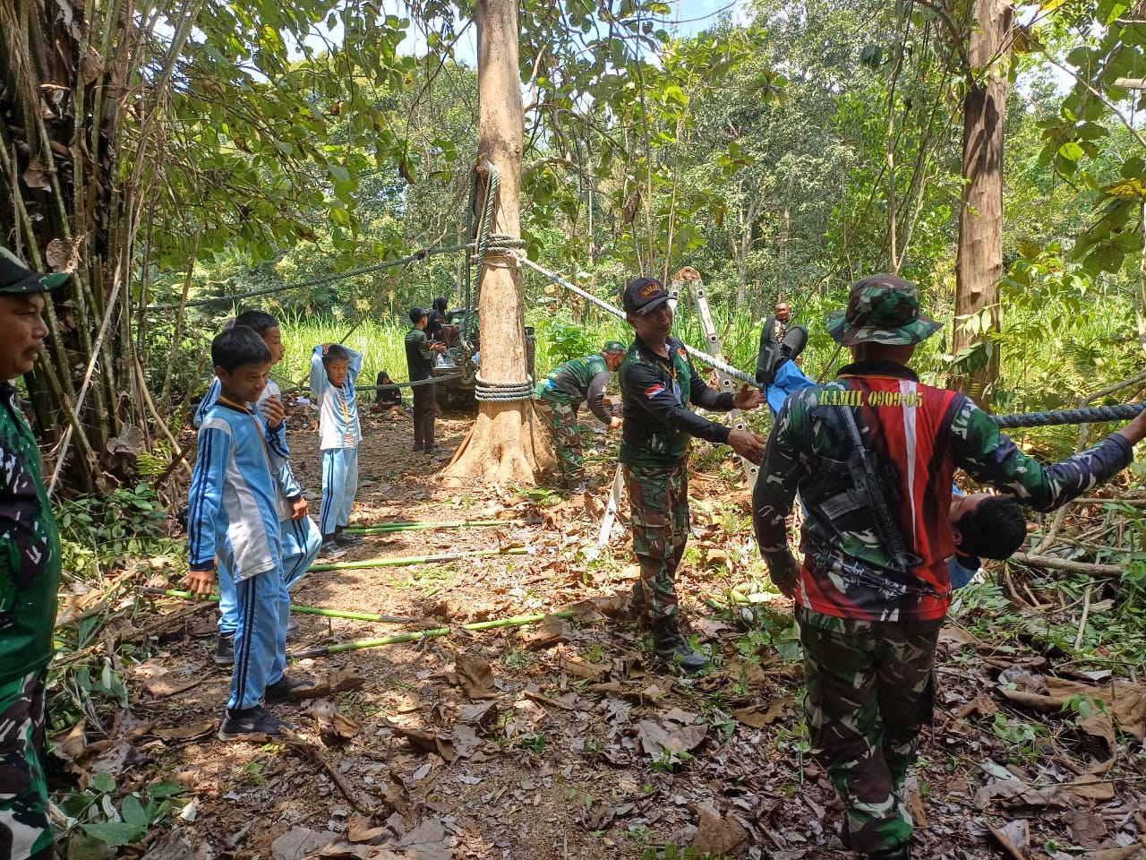 Peserta Orientasi Cross country Saka Wira Kartika Di Bekali Ilmu ...