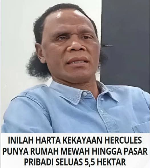 Inilah Daftar Harta Kekayaan Hercules Mantan Preman Tanah Abang – paradigmanasional.id